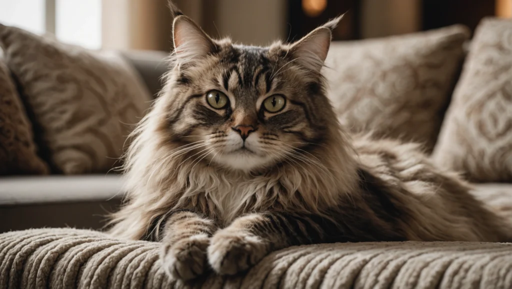 Découvrez les secrets fascinants des chats à poils longs